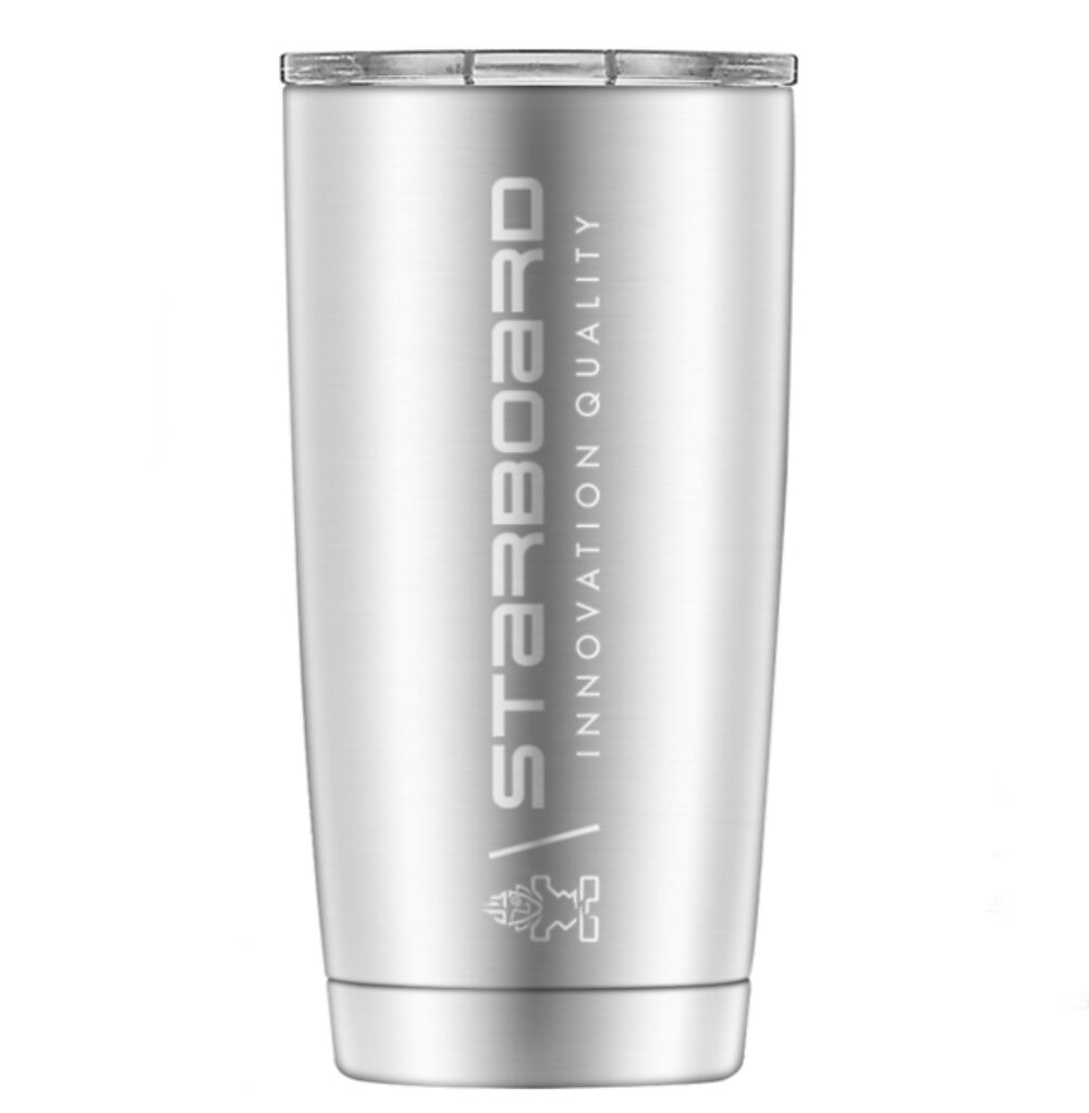 STARBOARD 20 OZ INSULATED CUP WITH COVER LID - Xboards