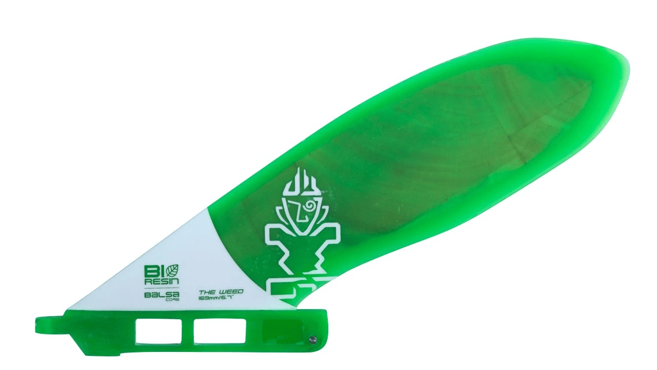 STARBOARD SUP FIN BALSA CORE THE WEED BIO RESIN GREEN FIN - Xboards